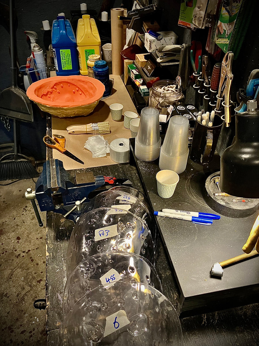 Working on orders. – Cursed Camp Studios